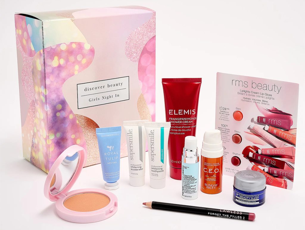 QVC Beauty TILI Try It, Love It Girls' Night In Favorites Sample Box ...