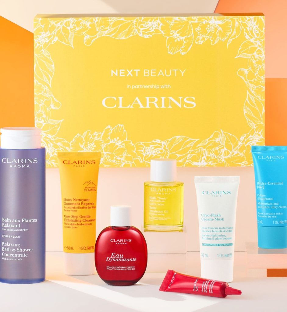 Next x Clarins Spa at Home Box 2024: Full Spoilers