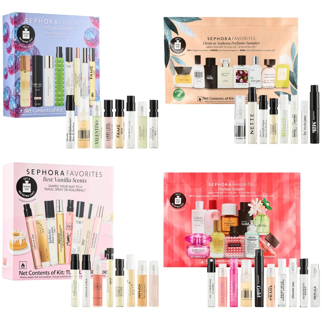 Sephora Favorites Perfume Discovery Sets July 2024: Full Spoilers