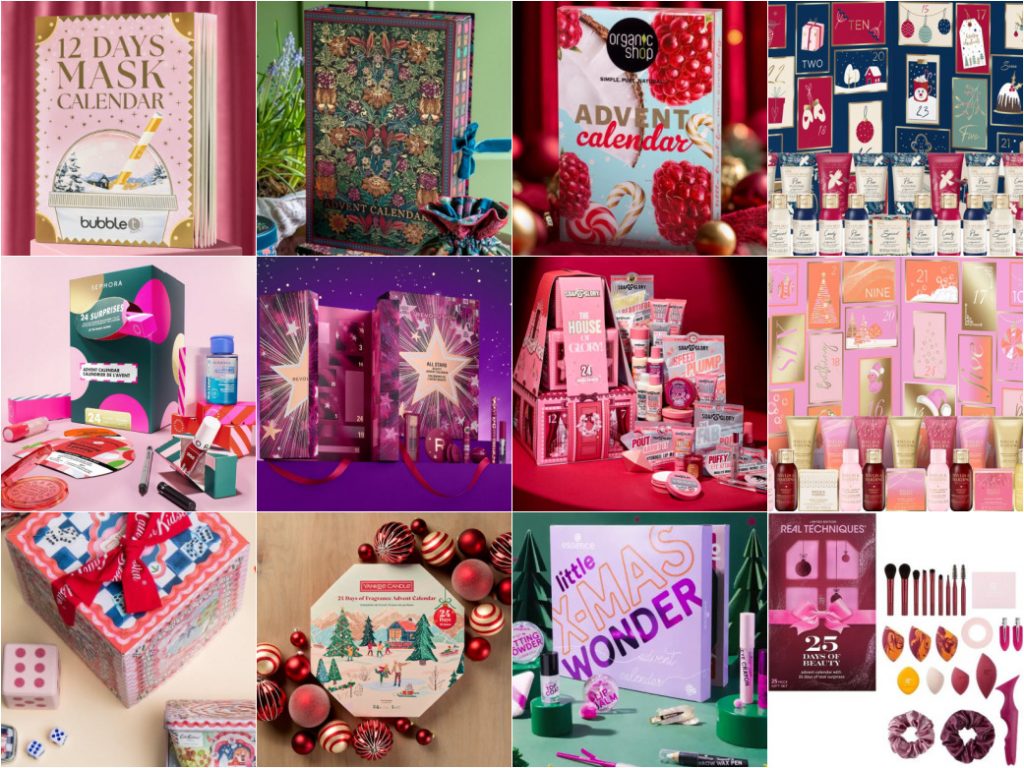 Best Beauty Advent Calendars 2025 Under £50