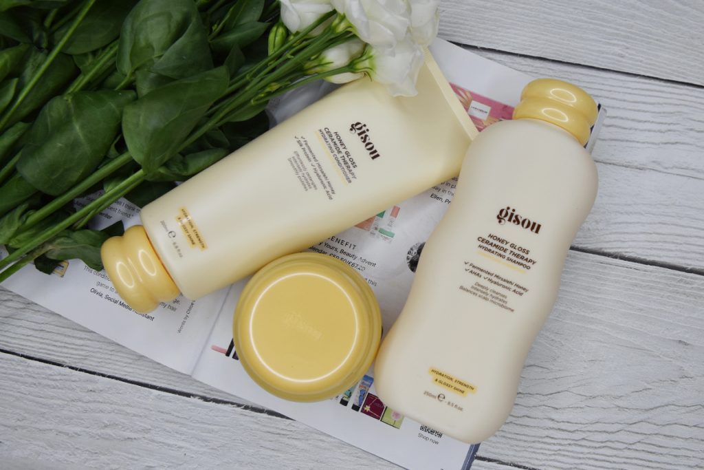 Gisou Honey Gloss Ceramide Therapy Hydrating Shampoo and Conditioner ...