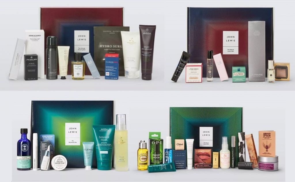 John Lewis Beauty Boxes 2025